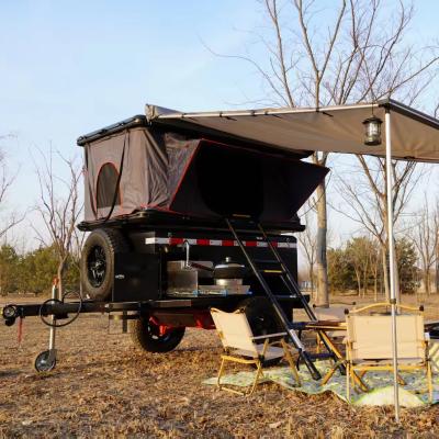 Luxury Self-Driving Teardrop RV Camper Travel Trailer 4x4 Off-Road Mini ...
