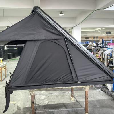 China Aluminum Roof Tent for Cars 4 Person Hard Shell Pop up Waterproof HardShell Roof Top Tent for Truck Jeep Car Portable Car Tent for sale