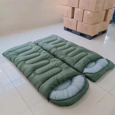 China Factory wholesale Outdoor Waterproof 4 Season Envelope Type Sleeping Bag For Camping Hiking for sale