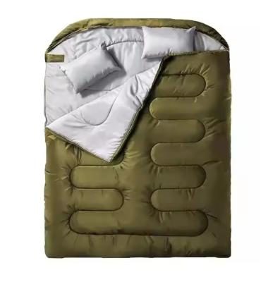 China Ultralight Waterproof 2-Person Double Camping Sleeping Bag for Adults for sale