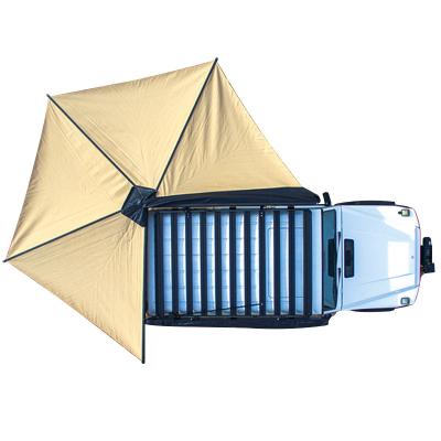 China Roof Tent Aluminum With 270 Awning Outdoor Camper Tent SUV Shelter 270 Degree 4x4 Awning Retractable Car Side Awning for sale