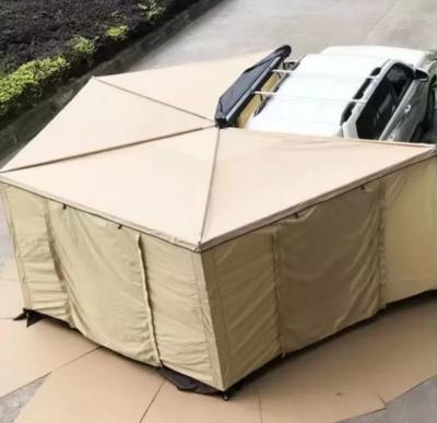 China 270 Degree Side Awning Tent SUV Truck Car Awn Tents for Camping Outdoor Waterproof Sunproof Roof Top Tent for sale