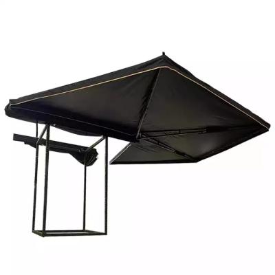 China Outdoor Car Roof Tent Quick Open Large 270 Degree Roof Side Awning Tent 4x4 Offroad Car Roof for sale