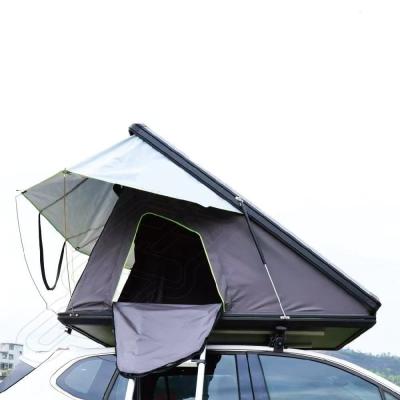 China 2025 Aluminum Car Canopy Tent Hard Shell Pop up Waterproof HardShell Roof Top Tent for Truck Jeep Car SUV Portable Tent for Car for sale