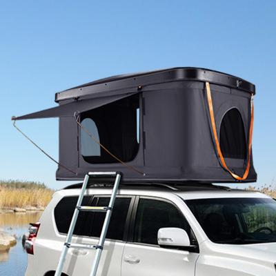 China Aluminum ABS Hard Shell Car Roof Top Tent Outdoor Folding Camping Truck Rooftop Tent for SUV Pickup Trailer for sale