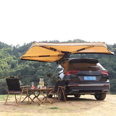 China Hot Sale Camper Tent Quick Open Large Roof Tent Aluminum With 270 4x4 Awning 270 Degree Roof Side Awning for Cars Camp Tent for sale