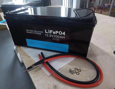 China Car RV Battery 12.8V 200AH Car RV Lithium Battery RV Accessory for sale