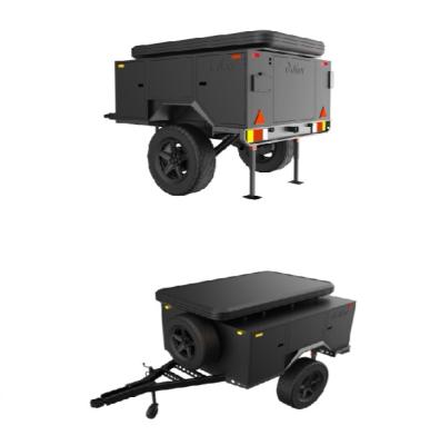 China Small Off-Road Caravan and Travel Trailer for Camping for Adventure Enthusiasts Factory-Direct for sale
