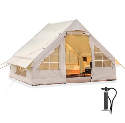 China air Tent Pop-up Inflatable Middle Eastern Glamping Tent Camping House Waterproof Breathable Outdoor Oxford Tent for 8 Person for sale