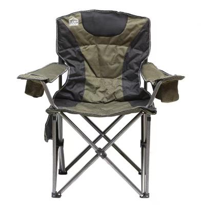China Outdoor Beach Chair Aluminum Frame Simple Folding Fishing Camping Chair with Armrest Lightweight Portable Outdoor Furniture for sale
