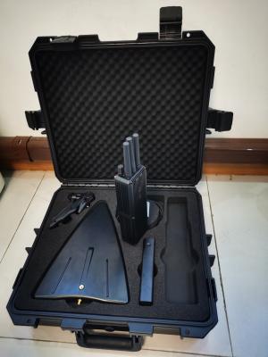 China Black Drone Signal Detector Alarm Mode LED Indication Beep Sound Alarm 5% To 80% RH Humidity for sale