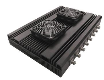 DC 12V / 24V High Power Signal Jammer 8 Channels 160W 8 Bands 10-100m Jamming Range