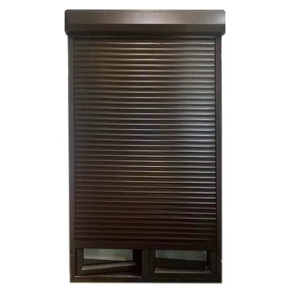 Quality 1.2mm outside Motor Aluminum Rolling Shutter Door Security aluminum roll up for sale