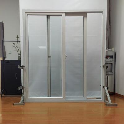 Cina Porte scorrevoli in vetro in PVC personalizzabili in vendita