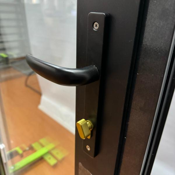 Quality Customized Glass Aluminum Pivot Doors Double Glaze Aluminum Casement Door ODM for sale
