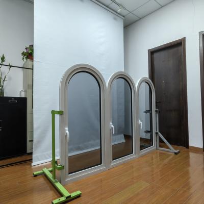 Cina Vetri a doppia temperatura vetri in alluminio vetro marrone vetri a arco moderno personalizzati in vendita