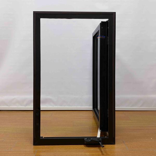 Quality Drain Hole Aluminum Glass Windows Water Prevention Aluminum Storm Windows for sale