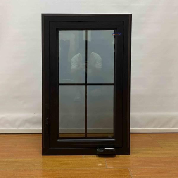 Quality Drain Hole Aluminum Glass Windows Water Prevention Aluminum Storm Windows for sale