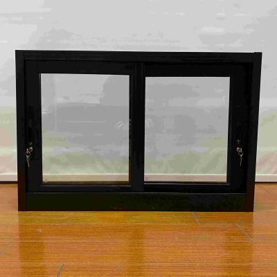 China Windproof Aluminum Sliding Windows With Powder Coated Frame   Insect Screen for sale