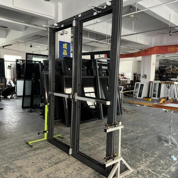 Quality Safe Lock Aluminium Hinged Doors CE Modern Aluminum Piano Hinge Heavy Duty for sale