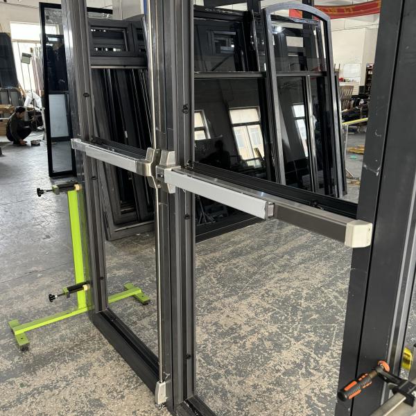 Quality Safe Lock Aluminium Hinged Doors CE Modern Aluminum Piano Hinge Heavy Duty for sale