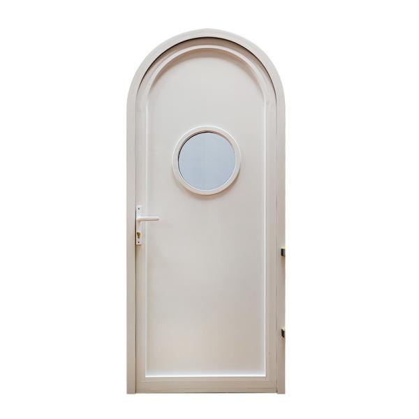 Quality Customized Powder Coating Aluminium Hinged Casement Doors Cambered roof for sale