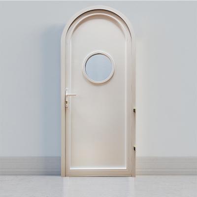 China Op maat gemaakte poedercoating Aluminium scharnieren Casement deuren Cambered dak for sale