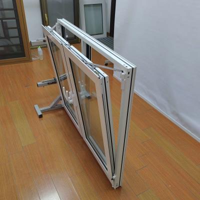 Cina Finestre in alluminio inclinate e girate su misura - Moderno design ad alta efficienza energetica in vendita