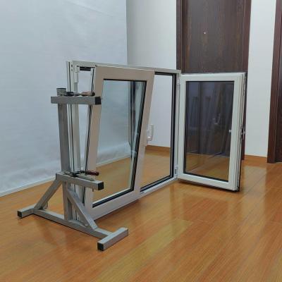 Cina Finestre in alluminio inclinate e girate su misura - Moderno design ad alta efficienza energetica in vendita