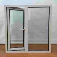 Quality Surface Mounting Aluminium Glass Window White Aluminum Casement Window for sale