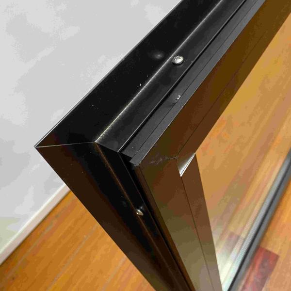 Quality 6MM 7MM Aluminium Glazing Single Glass Soundproof Aluminium Windows for sale