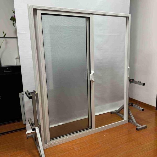 Quality Garage Garden Soundproof Glass Doors Interior Cusotm Size Aluminum Frame Sliding for sale