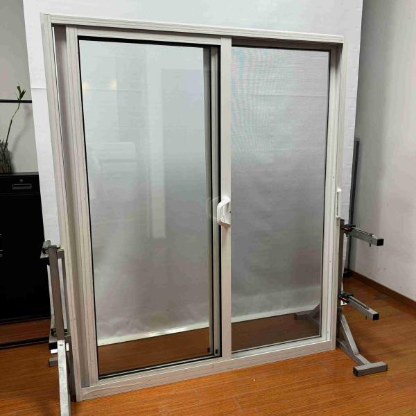 Quality Garage Garden Soundproof Glass Doors Interior Cusotm Size Aluminum Frame Sliding for sale