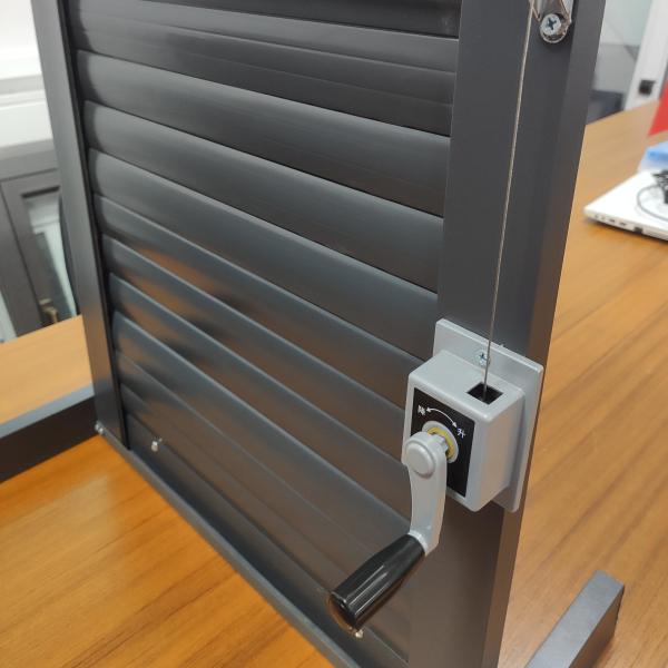 Quality 55mm Aluminum Rolling Shutter 65mm 80mm Aluminum Horizontal Shutter for sale