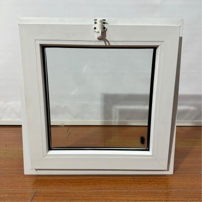 China PVC hangvenster op maat Product Goed afdichtend dubbelgehard glas Te koop
