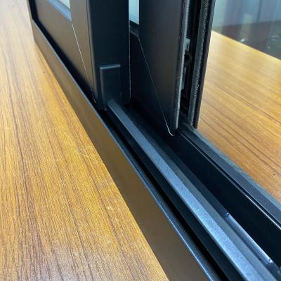 중국 맞춤형 알루미늄 슬라이딩 창문 (이중 유리 및 방충망 포함) 판매용