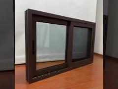 Customized Double Glazed Heat Insulation Aluminum Sliding Windows With Lockable Insect Screen