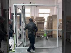 Θερμική διακοπή Αλουμινίου Πύλες διπλής θέρμανσης γυαλί