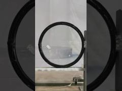 4mm 5mm 6mm  Aluminum Circle Windows Doouble Tempered Glass Round Aluminum Windows