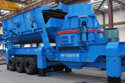 Cina Sabbia mobile di lunghezza 9800mm 150t/H VSI che fa macchina in vendita