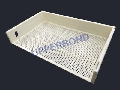 China ASB Material 84mm Yellow Loading Cigarette Storage Tray For Cigarette Making Machines for sale