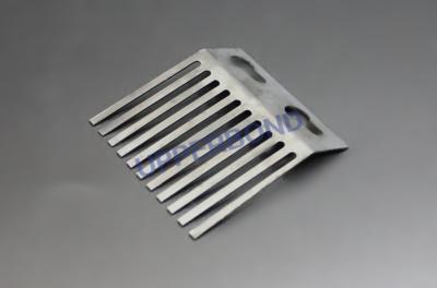 China Steel Tobacco Machinery Spare Parts Perforaled Strainer For Carding Materials , Similar To Our Comb for sale