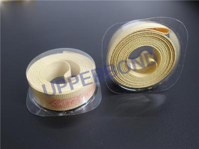 China Heat Resistant 3200m Yellow Garniture Tape For Cigarette Maker for sale