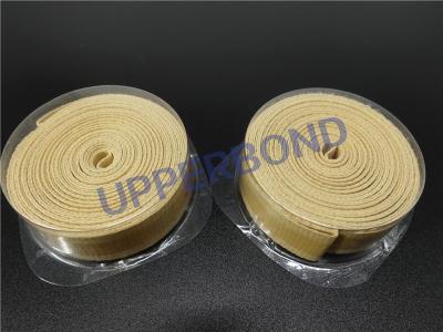 China MK8 Cigarette Machine Parts Customized Aramid Yellow Format Garniture Tape for sale