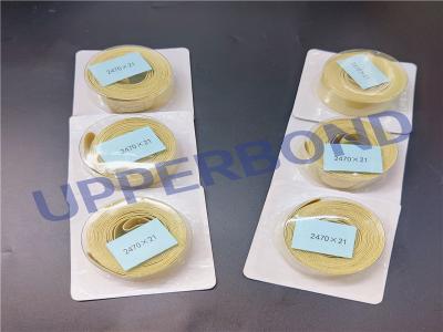 China Flax Fiber Strengthened Format Belt For Kretek Cigarette Packing Machine Parts for sale