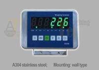 China Stainless Steel IP66 Wall Mount Weight Indicator Green LED Display 200000 Division RS232 RS485 for sale