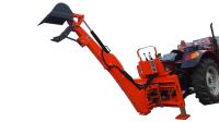 China 25hp Side Shift Tractor Mounted Backhoe 1750mm Digging Depth Boom Lockout Pins for sale