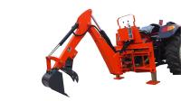 China 25hp Side Shift Tractor Mounted Backhoe 1750mm Digging Depth Boom Lockout Pins for sale