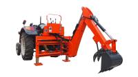 China 25hp Side Shift Tractor Mounted Backhoe 1750mm Digging Depth Boom Lockout Pins for sale