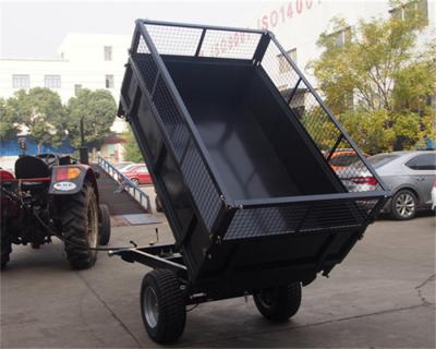 Cina attrezzatura agricola 1500kg del rimorchio dell'azienda agricola di 1000mm idraulica una struttura in vendita